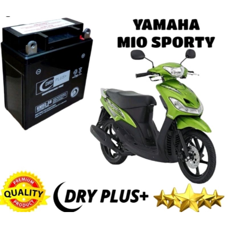 Jual Aki kering Mio sporty Mio smile smash Supra fit aki kering Jupiter ...