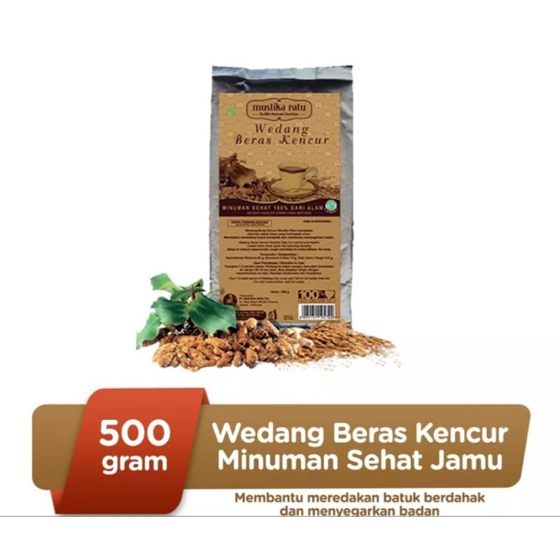 Jual Mustika Ratu wedang Beras Kencur 500gr | Shopee Indonesia
