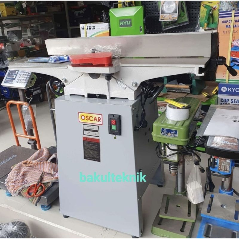 Jual WJ-200 MESIN SERUT KETAM DUDUK WOOD JOINTER KAYU 8" OSCAR WJ200 ...