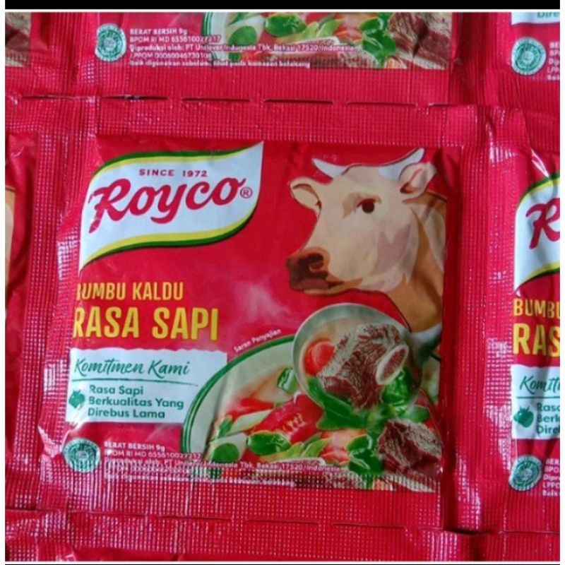 Jual royco rasa sapi daging 1 sachet 9 gram | Shopee Indonesia