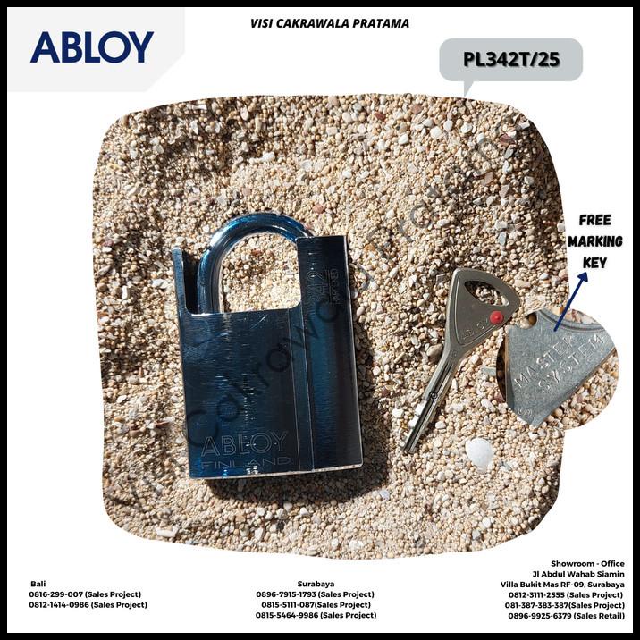 Jual Promo Padlock(Gembok) Abloy Pl342T/25 With Profile Protec2 Key | Shopee Indonesia