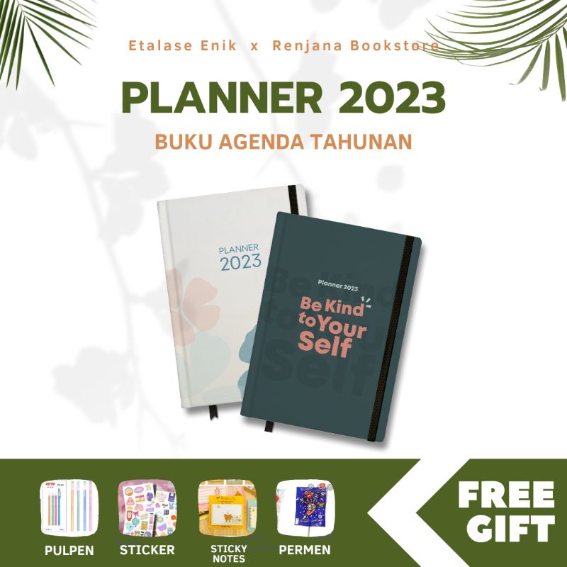 Jual Planner 2023 by RA Planner + Free Gift / Buku Agenda Planner ...