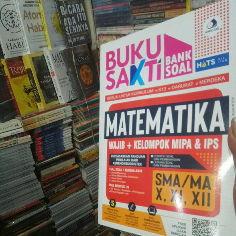Jual BUKU BANK SOAL MATEMATIKA WAJIB + KELOMPOK MIPA & IPS. | Shopee ...