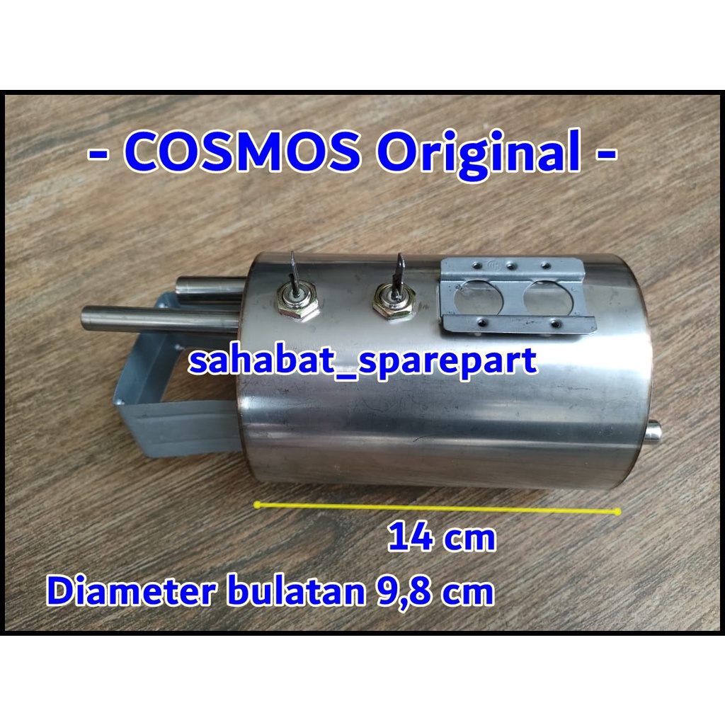 Jual TABUNG PEMANAS DISPENSER COSMOS 14 X 9.8 CM ORIGINAL | Shopee ...