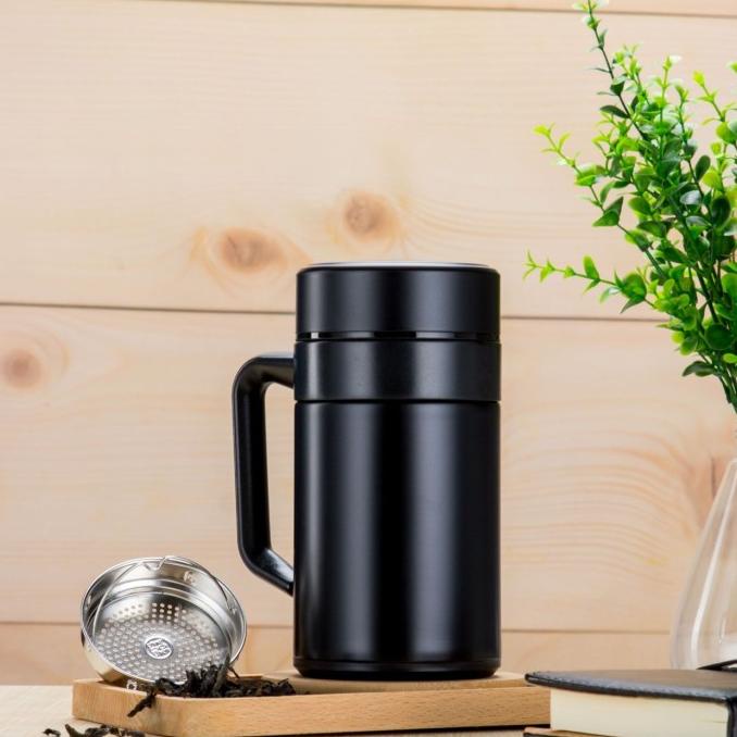 Jual Thermos Mug Stainless Steel 400Ml Kopi Polos Dan Custom Grafir ...