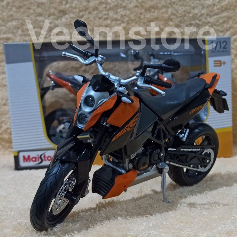 Jual Die Cast 1:12 KTM 690 Duke [MAiSTO] | Shopee Indonesia