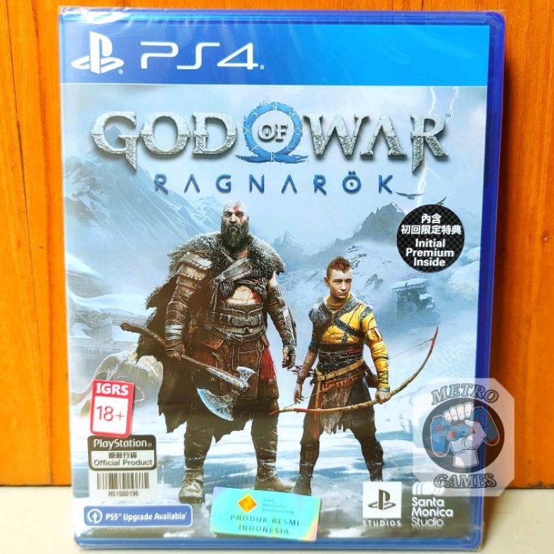 Jual Ps4 Kaset God of War Regnarok Game God of War Ragnarok Playstation PS 4 5 Games ragnarog ...