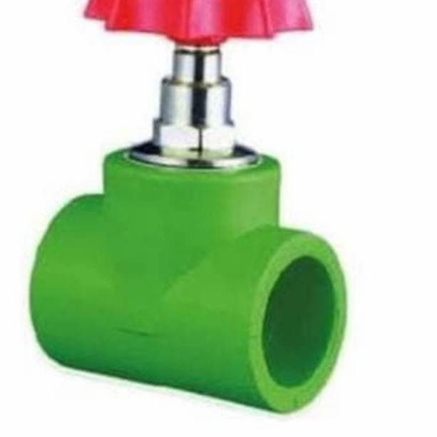 Jual Gate Valve PPR 1/2 inch / Stop Kran Valve PPR 20mm Fitting Pipa ...