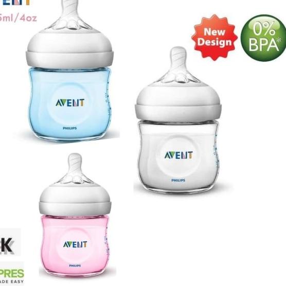 Jual Philips Avent Natural Bottle 2.0 Botol Susu Avent Wideneck 125ml ...
