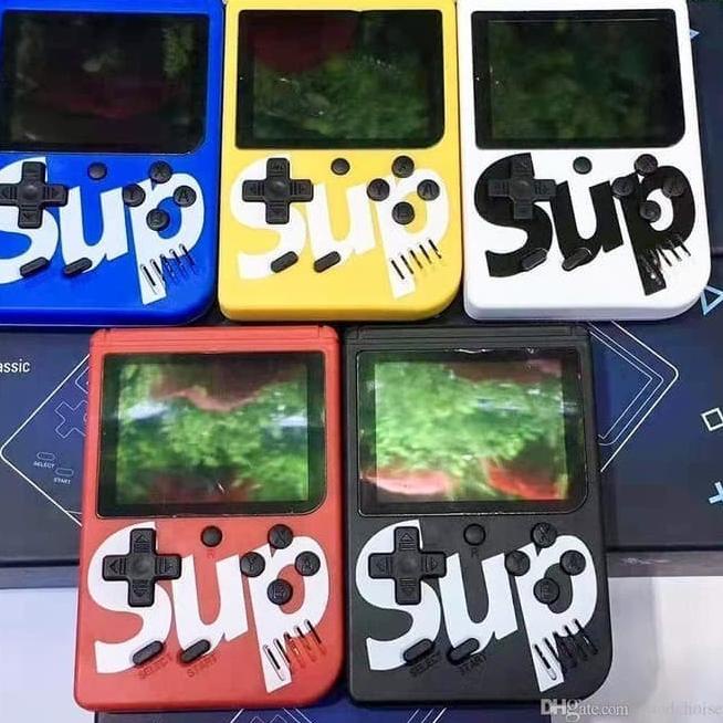 Jual GameBoy Retro Mini SUP 400 in 1 game box portable mainan anak ...