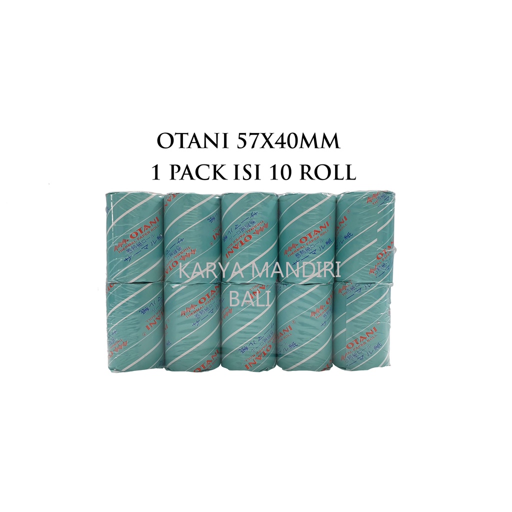 Jual Kertas Thermal / Register Paper Roll Otani 57 x 40 mm / 57x40 Core ...