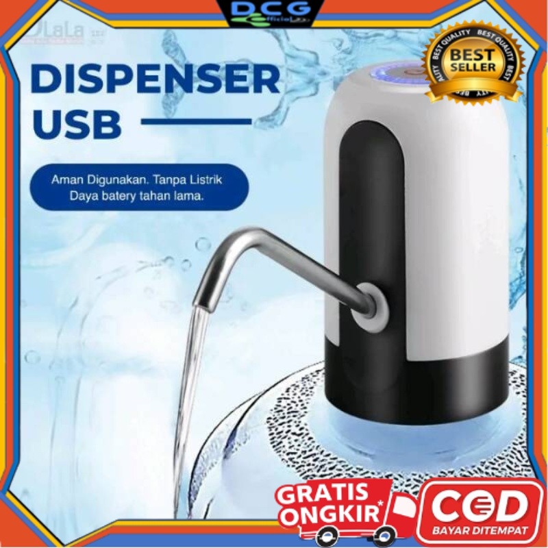 Jual Pompa Galon Elektrik Q2 LED Dispenser Air Minum Recharge Otomatis ...