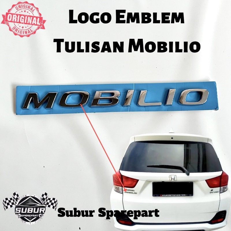 Jual Logo Emblem Tulisan Mobilio Original | Shopee Indonesia
