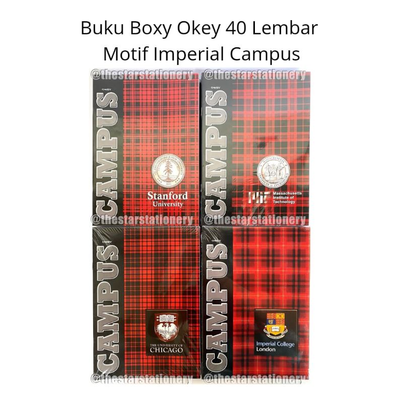 Jual Buku Boxy Okey 40 Lembar ( 1 Pack isi 10 Pcs) | Shopee Indonesia