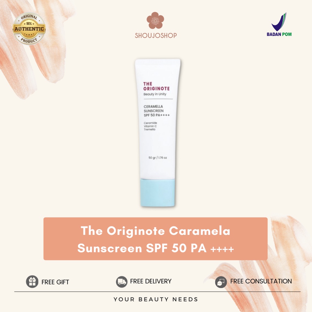 Jual The Originote Ceramella Sunscreen SPF50 PA++++ 50gr - Serum ...