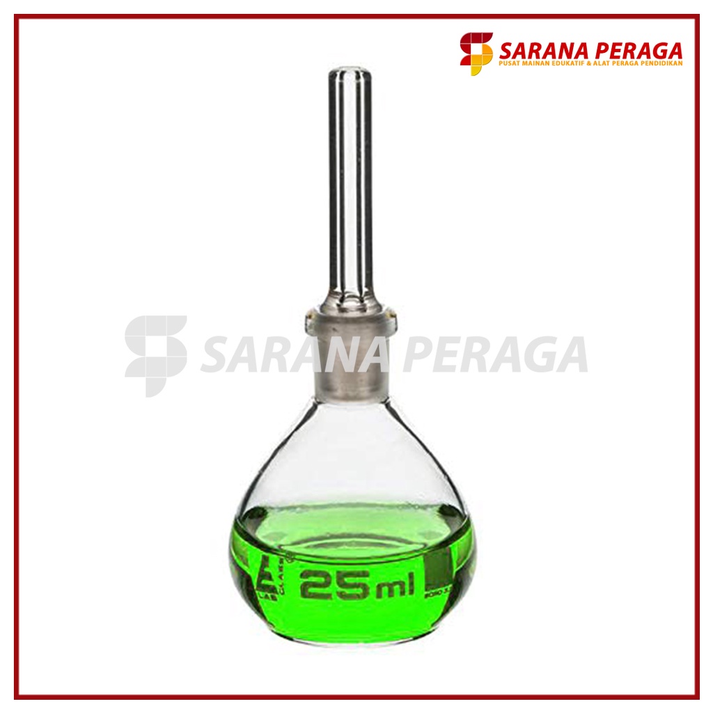 Jual SaranaPeraga - Piknometer 25 ML Kaca - Alat Peraga Laboratorium ...