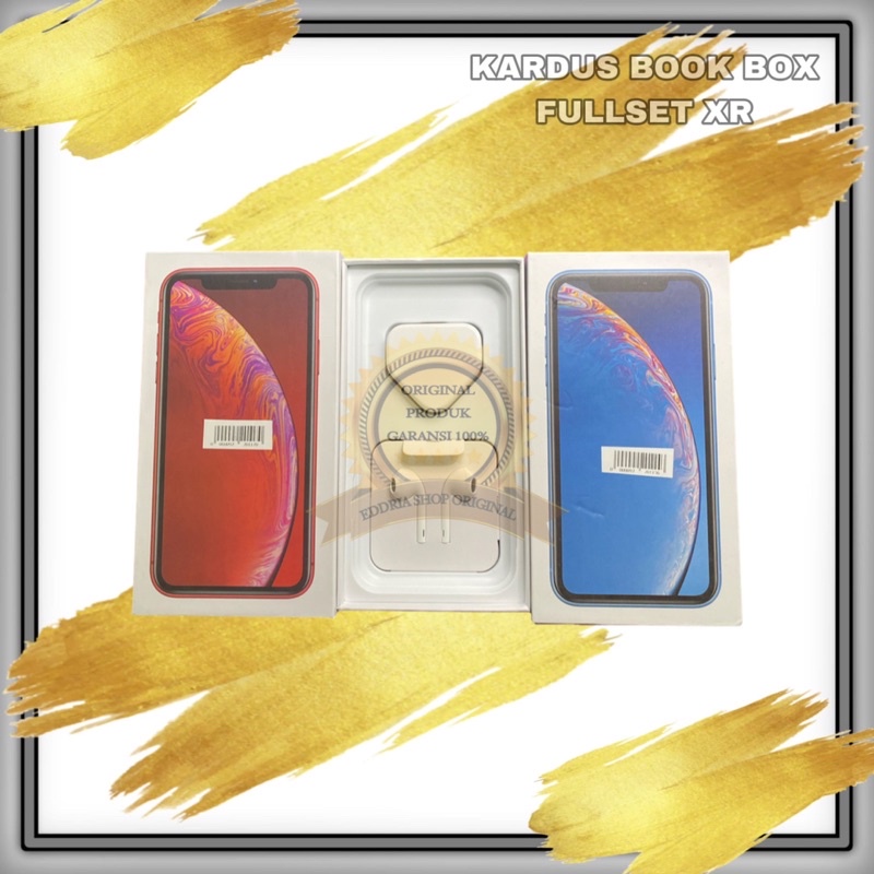 Jual DUSBOOK BOX KOTAK IP XR FULLSET | Shopee Indonesia