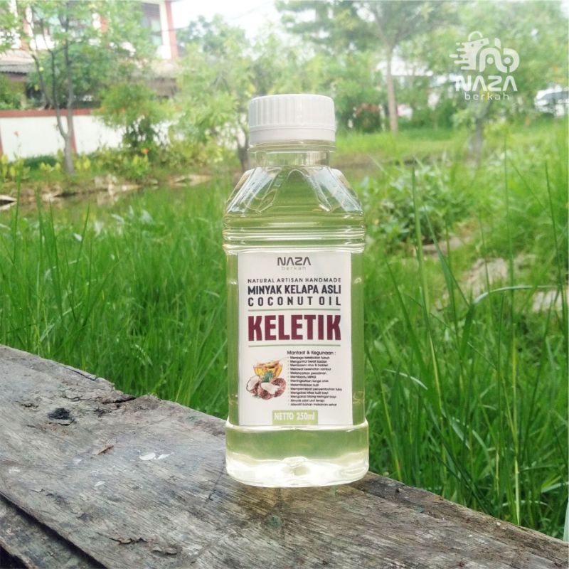Jual Minyak Kelapa Murni 100% Asli 250 ml / Minyak Keletik / Minyak ...
