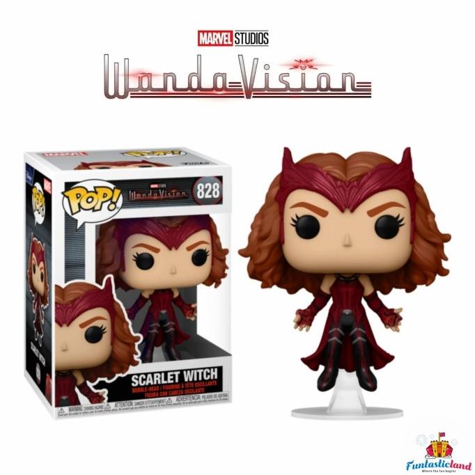 Jual Original Funko Pop! Marvel Wanda Vision - Scarlet Witch Floating ...