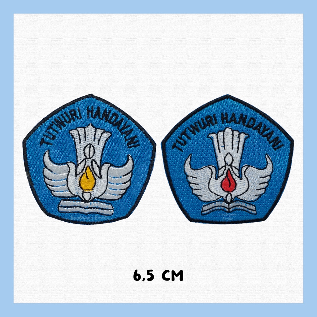 Tut Wuri Logo Logo Tut Wuri Handayani Bordir Belt Material Benang