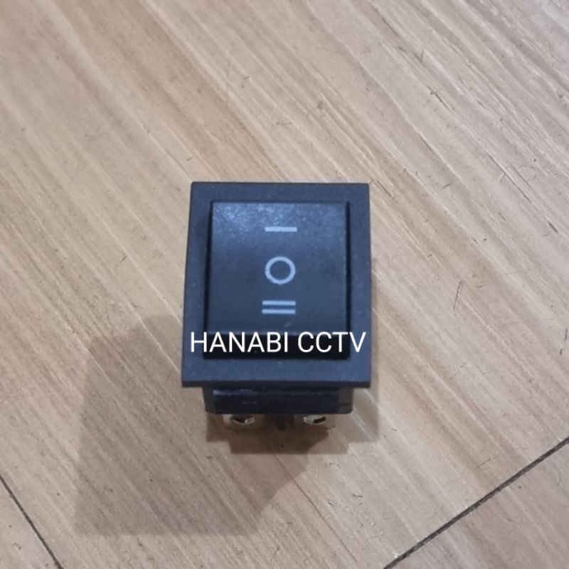 Jual Saklar 6p On Off On 6 Pin Hitam Switch Besar | Shopee Indonesia