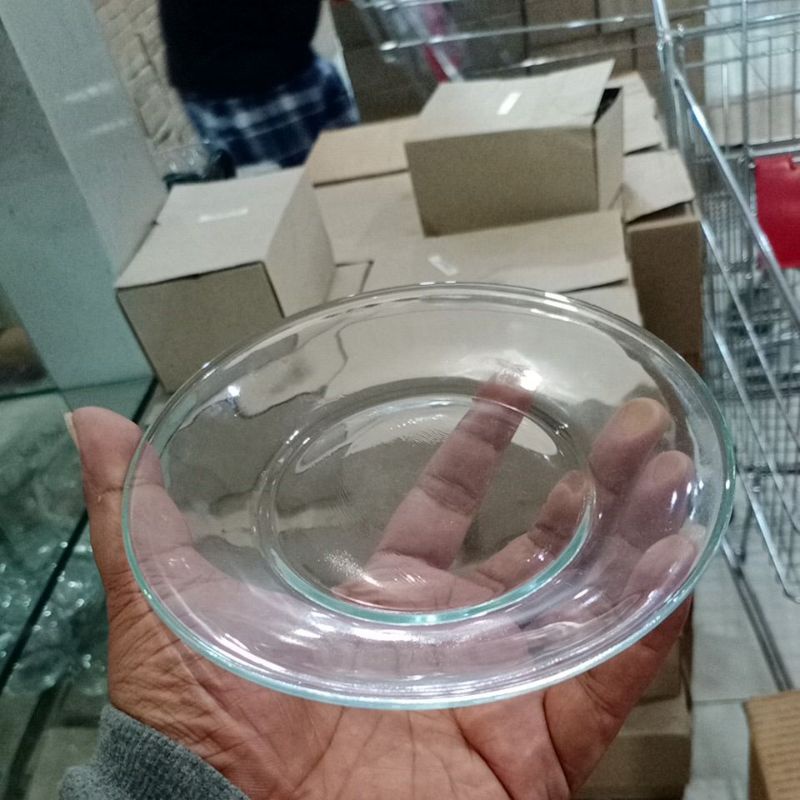 Jual ALAS CANGKIR/LEPEK GELAS gelas / Alas gelas kaca / alas mug 6biji ...