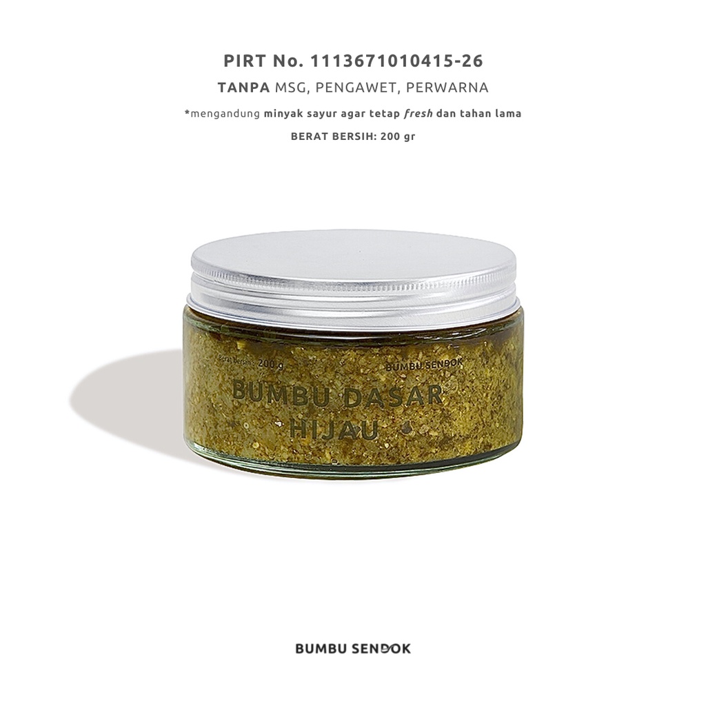 Jual Bumbu Dasar Hijau --- BUMBU SENDOK Halus Dapur Instan Masak ...