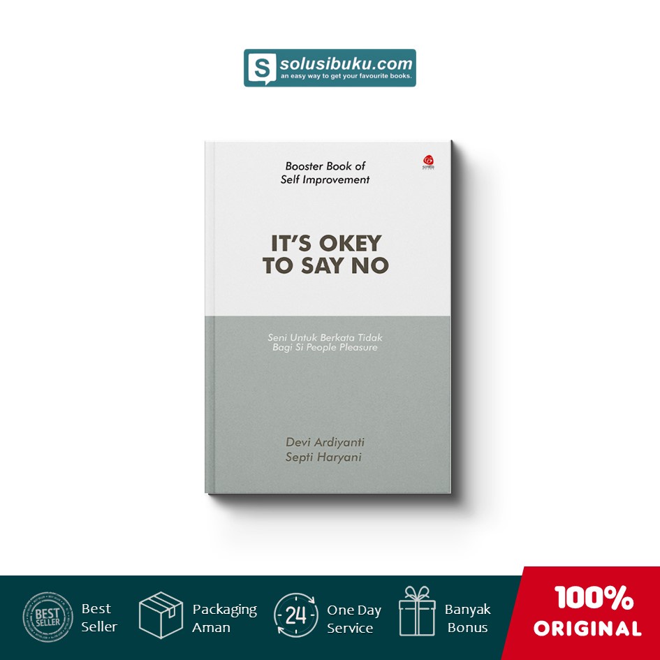 Jual Buku It’s Okey To Say No (Scritto Books Publisher) | Shopee Indonesia