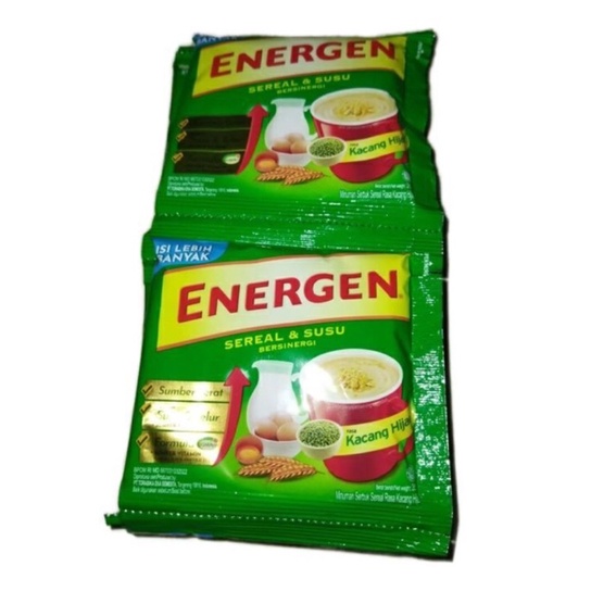 Jual Energen KACANG HIJAU Cereal 10 sachet | Shopee Indonesia