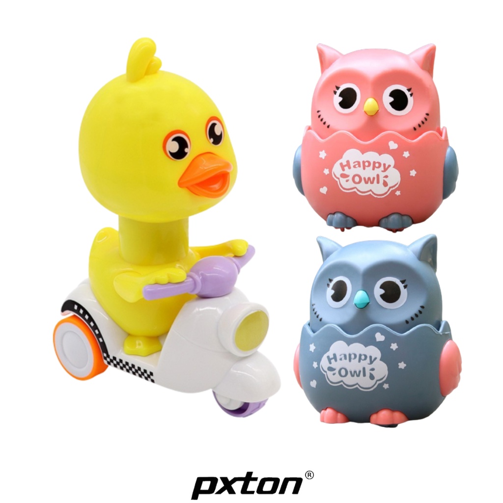 Jual PXTON - Mainan Edukasi Anak Robot Burung Hantu / Bebek Ditekan ...