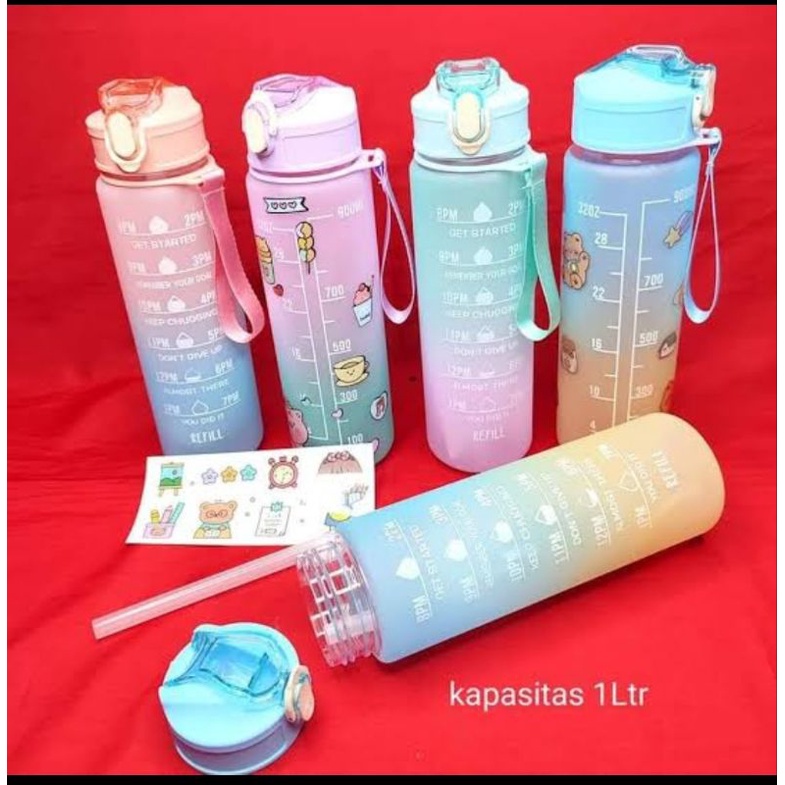 Jual BOTOL VIRAL GRADASI MURAH UKURAN 1LITER | Shopee Indonesia