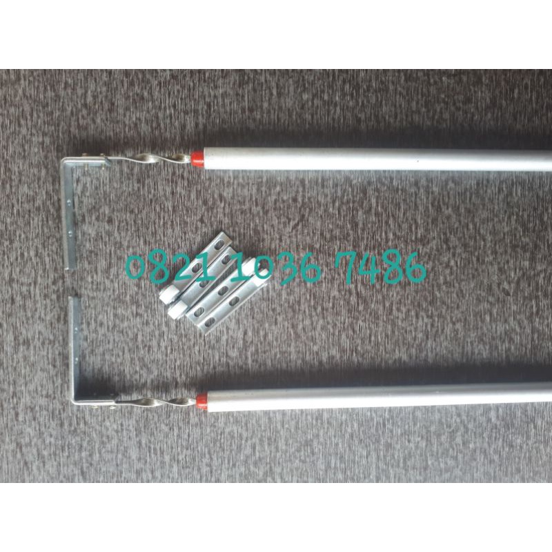 Jual Rel jendela vertikal || ukuran 80cm || Jendela sliding almunium ...