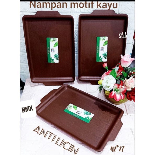 Jual Nampan Motif Kayu Satuan | Shopee Indonesia