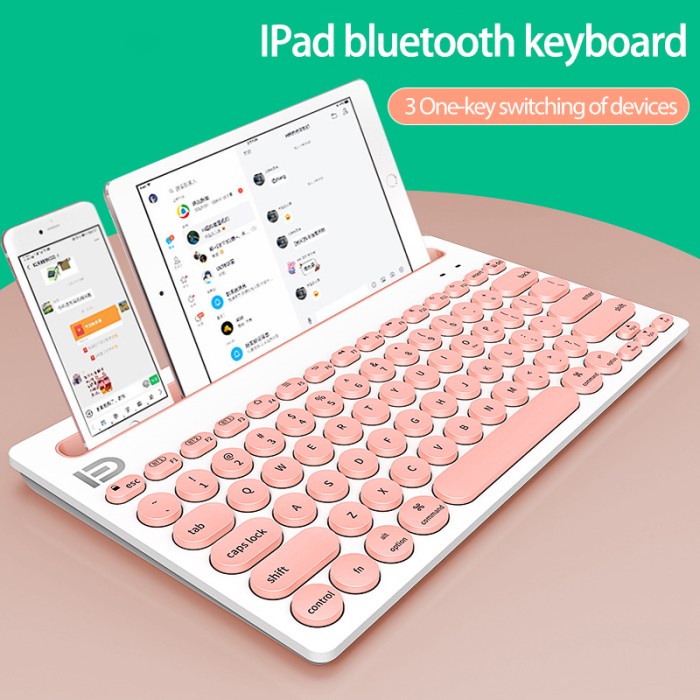 Jual Keyboard Goojodoq Mini Wireless Keyboard Bluetooth Multi-Device ...