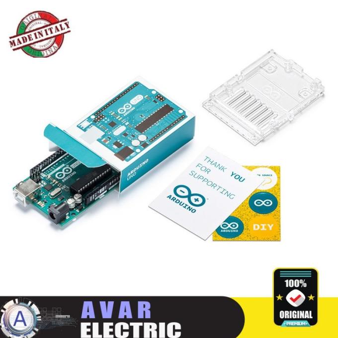 Jual Arduino Uno R3 Original Dip Rev 3 Ori Asli Official Made In Italy ...