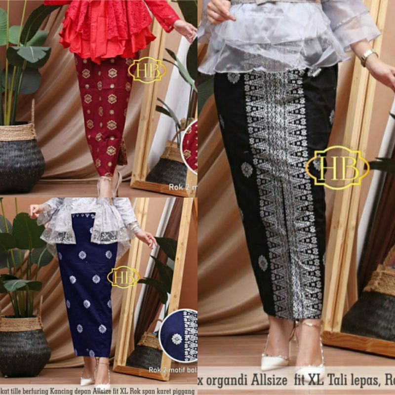Jual NEW FESHION ROK SPAN BATIK size M L XL XXL 3L 4L 5L | Shopee Indonesia
