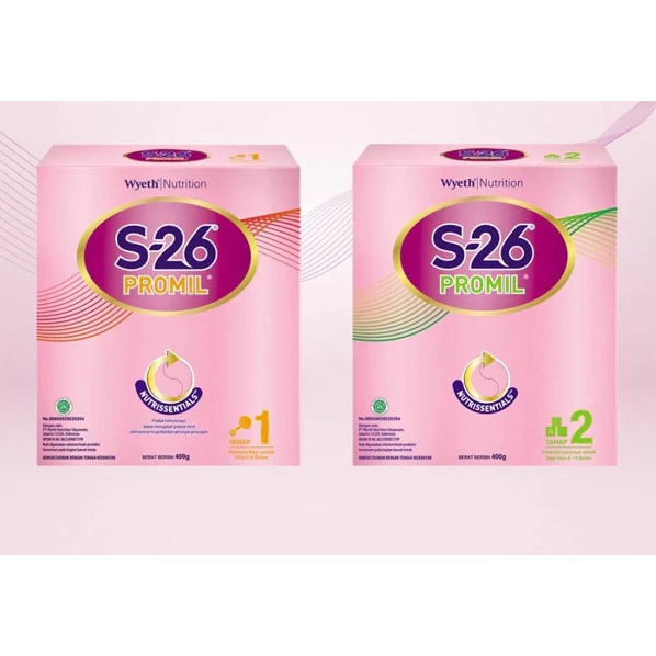 Jual S26 Promil 400gr Tahap 1 ,Tahap 2 | Shopee Indonesia