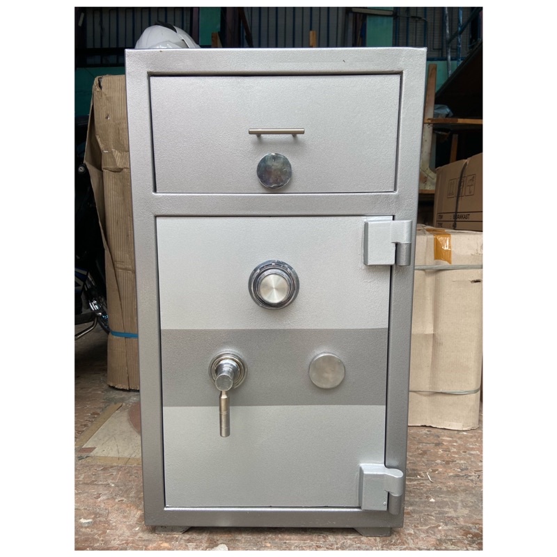 Jual Brankas Cash Drop Tahan Api Safety Box Tempat Simpan Uang Cashdrop ...