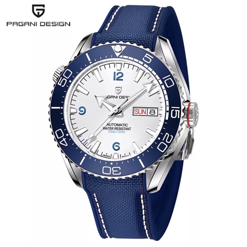 Jual Pagani Design Homage Planet Ocean White Ice Blue PD 1729 | Shopee ...