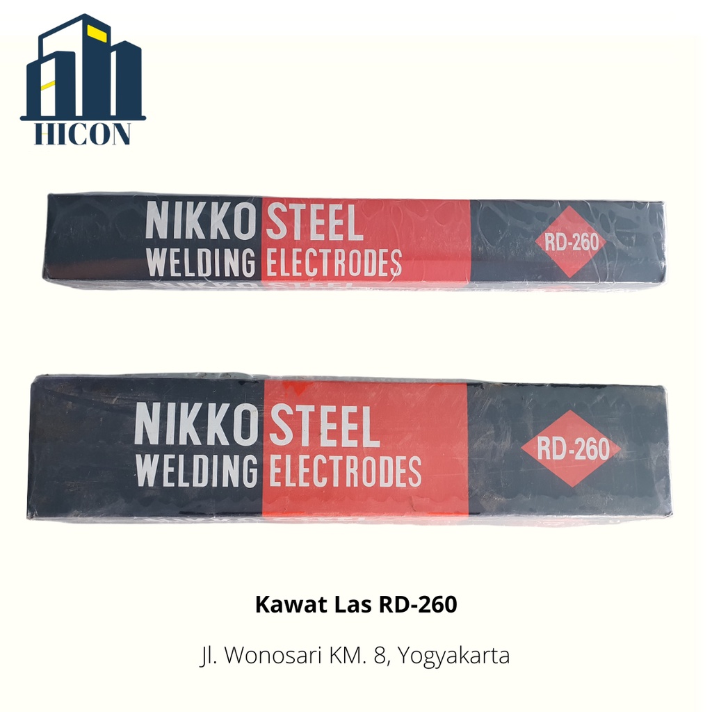 Jual Kawat Las RD 260 2mm & 2,6mm NIKKO STEEL | Shopee Indonesia