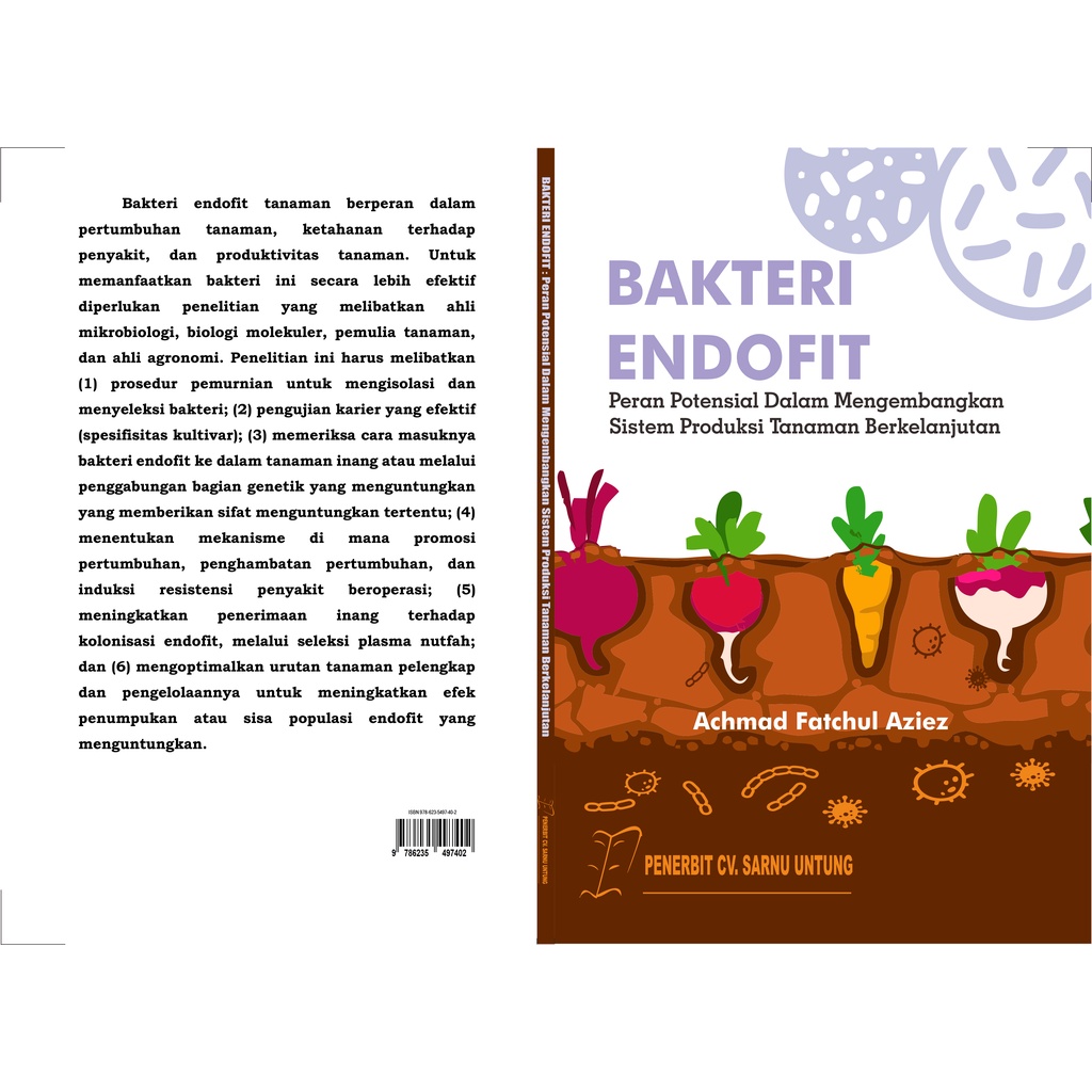 Jual BAKTERI ENDOFIT: PERAN POTENSIAL DALAM MENGEMBANGKAN SISTEM ...