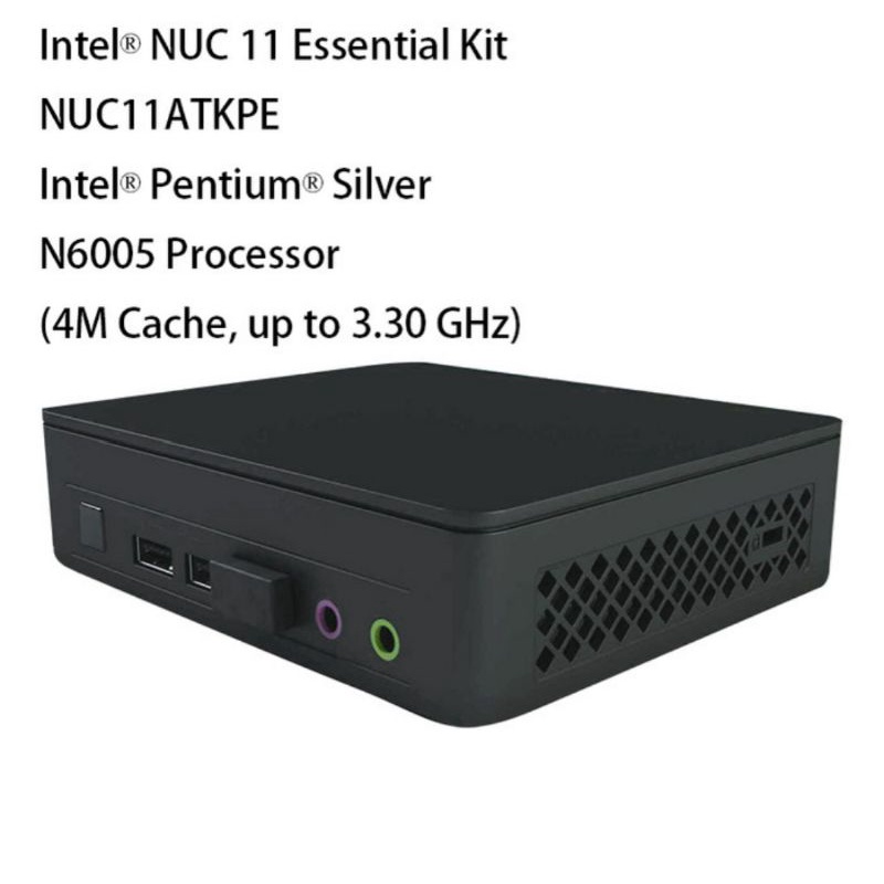 Jual MiniPC Intel NUC 11 essential kit NUC11ATKPE 8/256G SSD wifi 6 N6005 | Shopee Indonesia