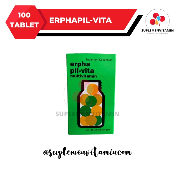 Jual Erphapil vita / Erphapil-vita Suplemen Vitamin Mineral Original ...