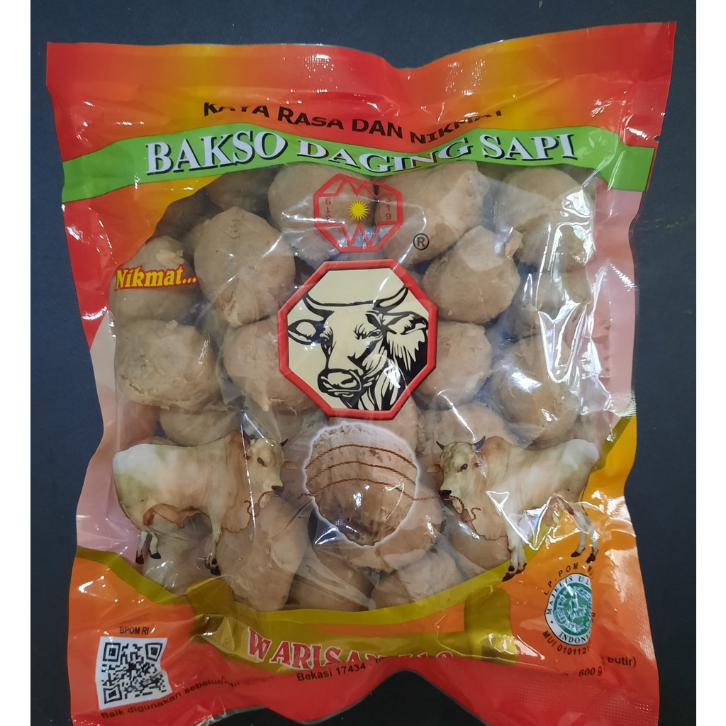 Jual Bakso URAT Daging Sapi Warisan Isi 50 Pcs / Pack | Shopee Indonesia