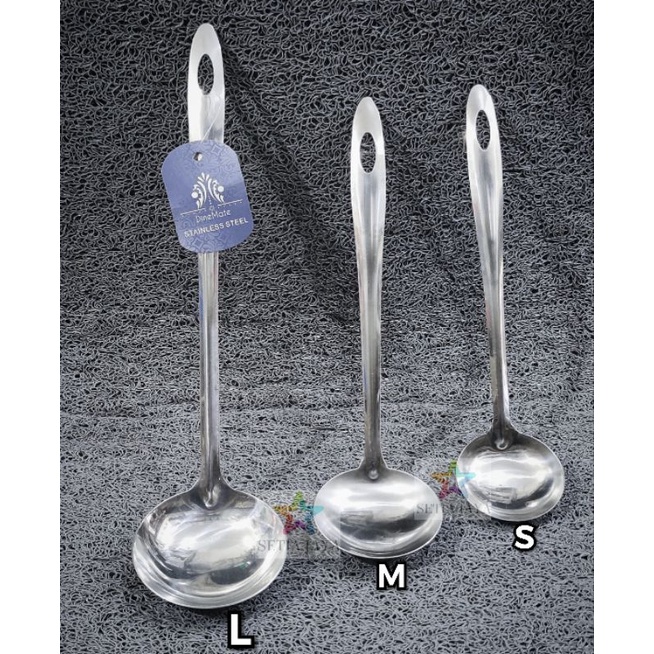 Jual SENDOK SUP / IRUS SAYUR STAINLESS STEEL ANTI KARAT | Shopee Indonesia