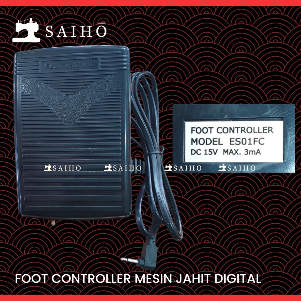 Jual Pedal Mesin Jahit Digital / Foot Controller Digital - SINGER dan ...