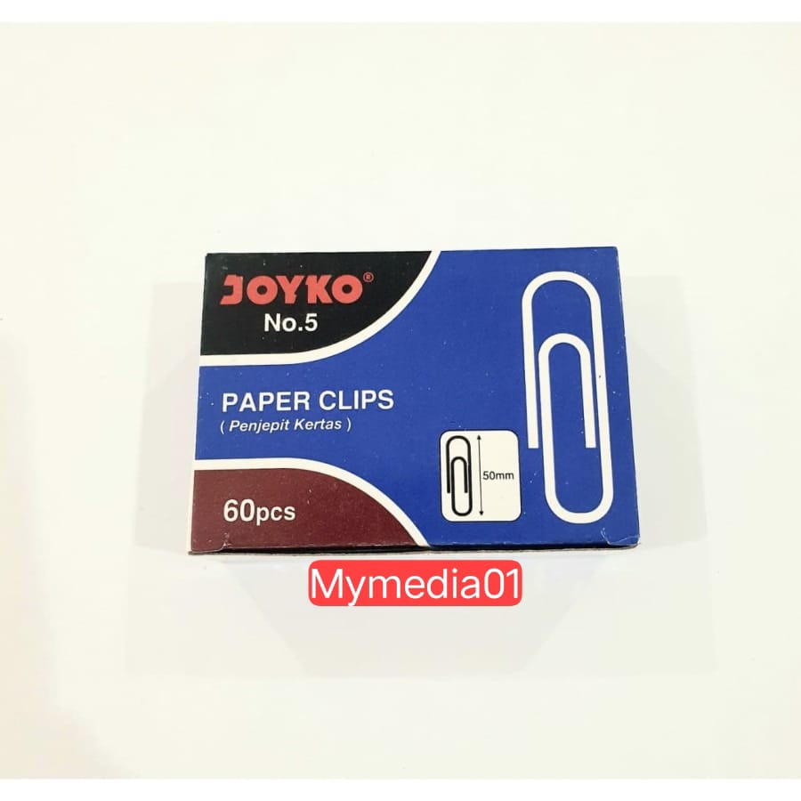 Jual joyko Paper clips No.5 jumbo size / trigonal clips | Shopee Indonesia