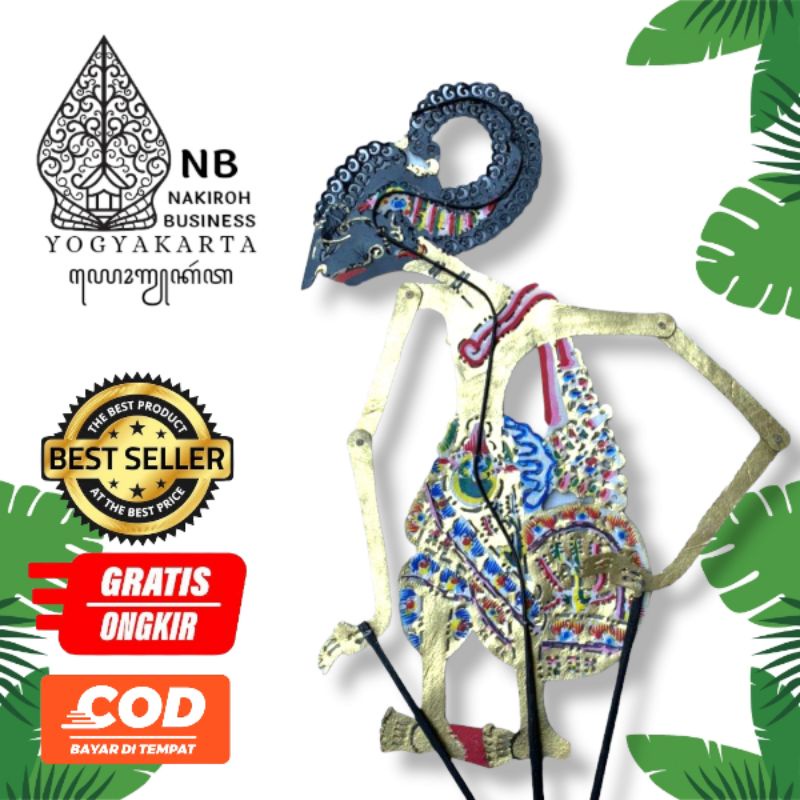 Jual NAKIROHBUSINESS Wayang Kulit Asli PANDU DEWANANTA Standar Dalang ...