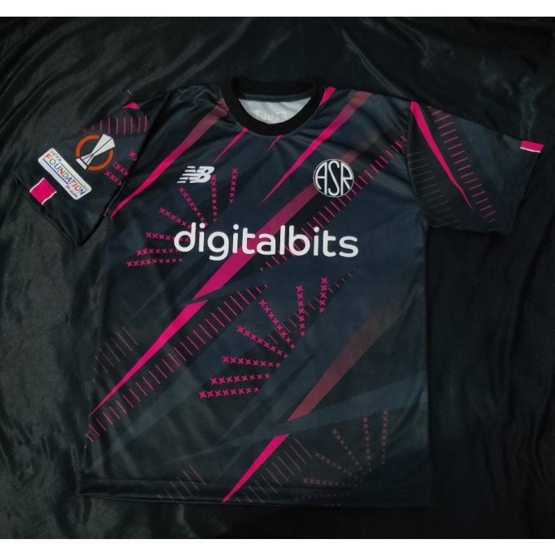 Jual Jersey AS Roma Third 3rd 2022 2023 Full Printing Free Custom ...