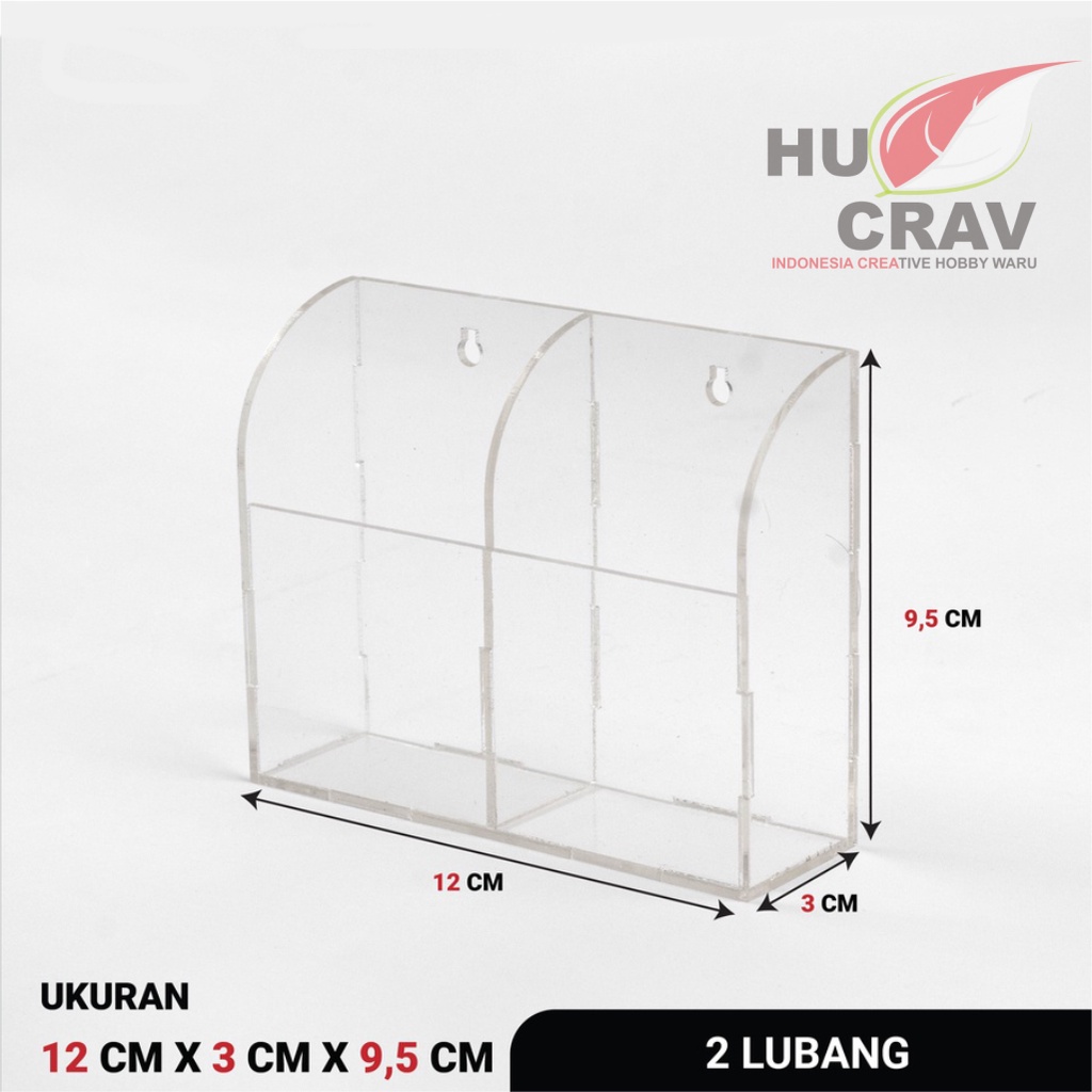Jual Tempat Remot Acrylic / Tempat Remote AC / TV Akrilik / Box Acrylic ...